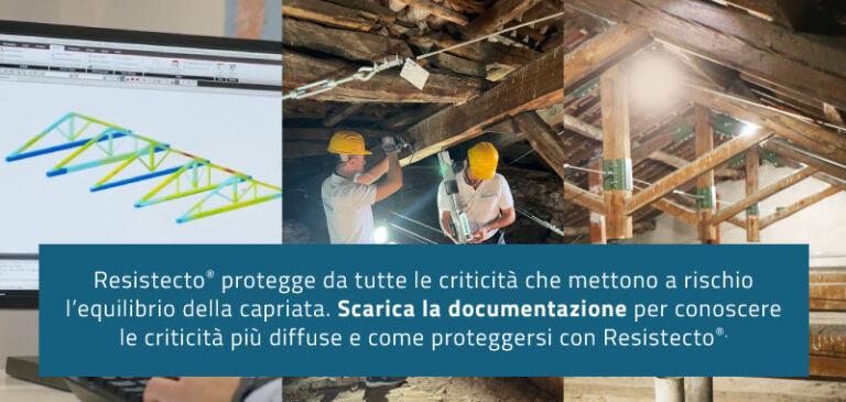 Resistecto | Restauro conservativo sulle capriate lignee